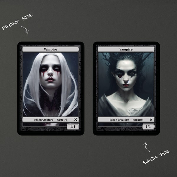 Vampire Cards - Etsy