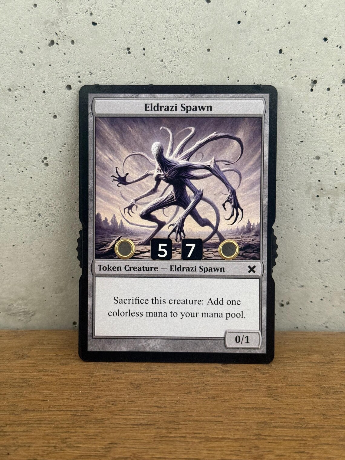 0/1 Eldrazi Spawn Token With Number Display – Magic the Gathering - Etsy