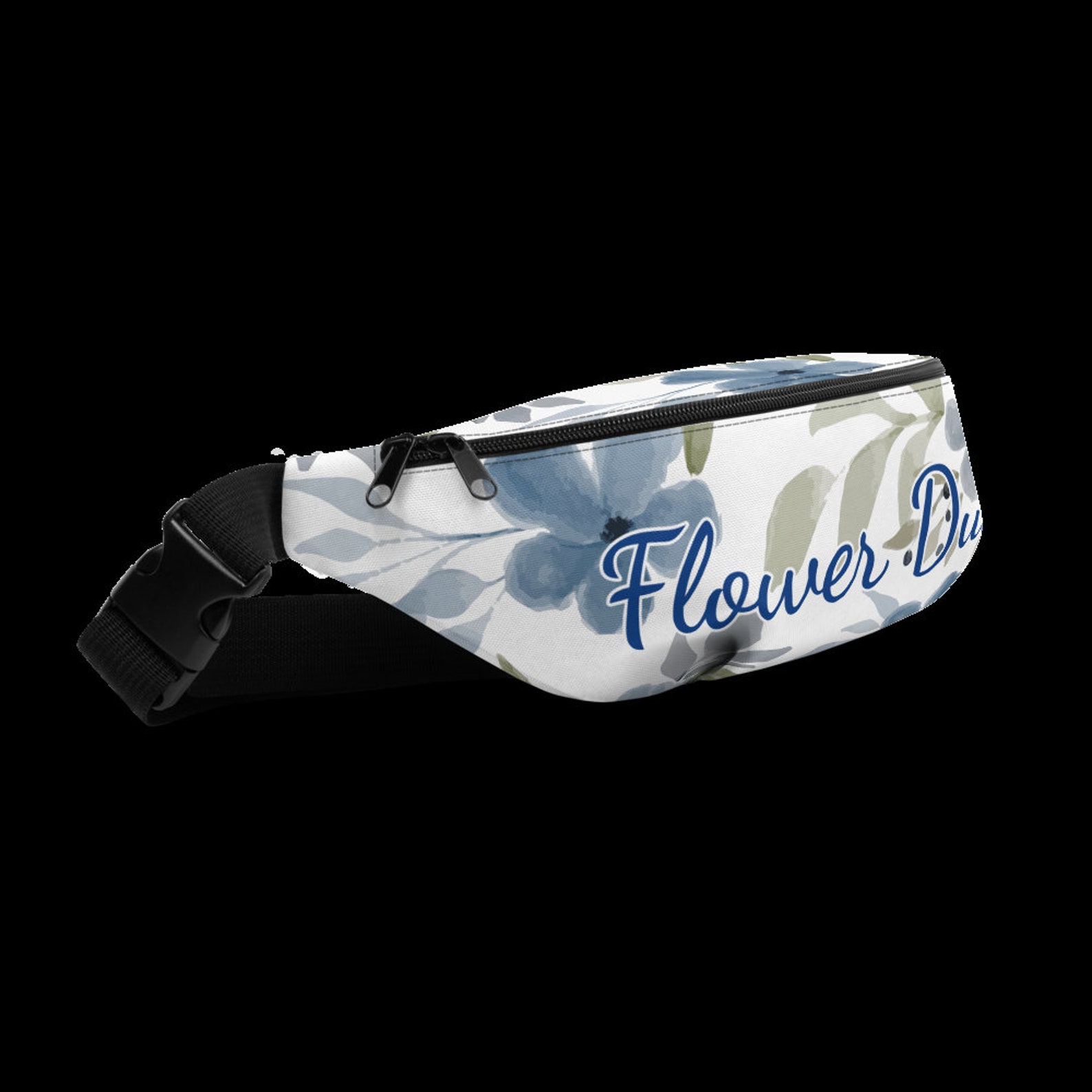 Flower Dude Blue Floral Wedding Fanny Pack - Etsy