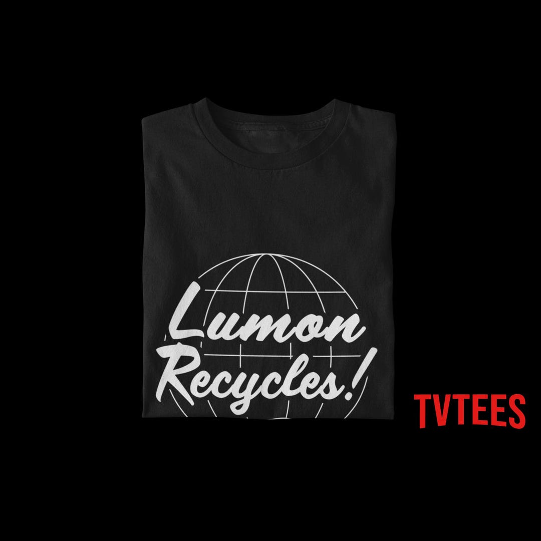 Severance T-shirt - Lumon Recycles Black Tshirt - Etsy