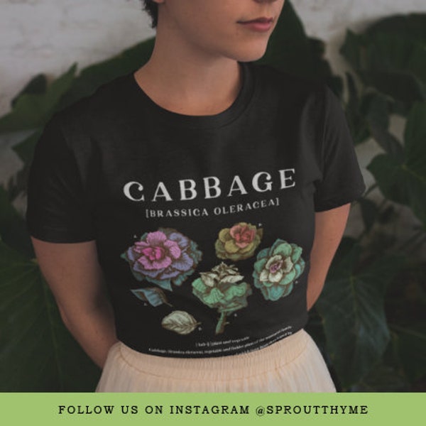 Cabbage T Shirt - Etsy