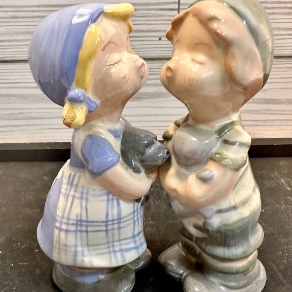 Dutch Kissing Figurines - Etsy