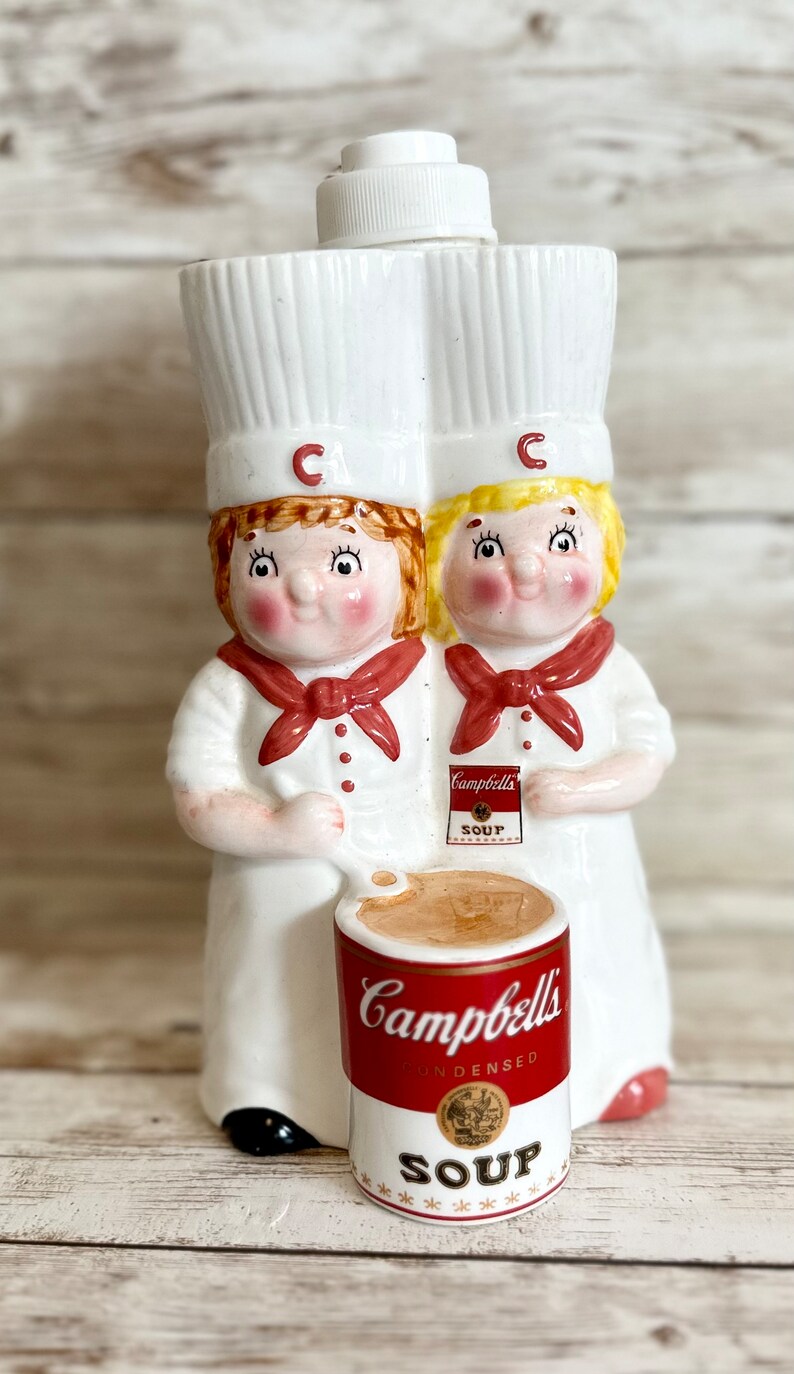 Campbells Soup Vintage Kitchen Soap Dispenserim - Etsy