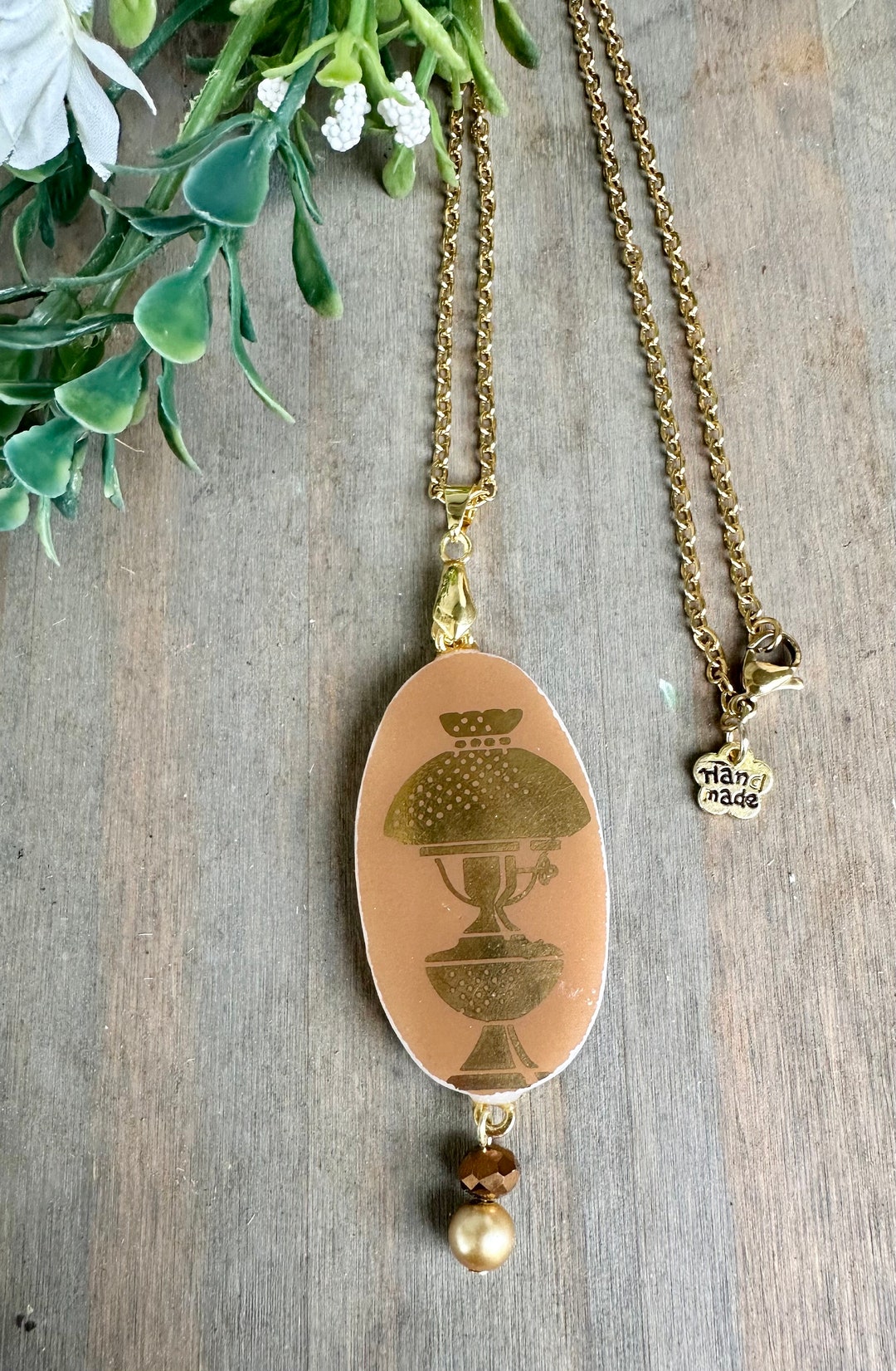 Vintage Pyrex Early American Broken China Jewelry: Upcycled Elegance ...