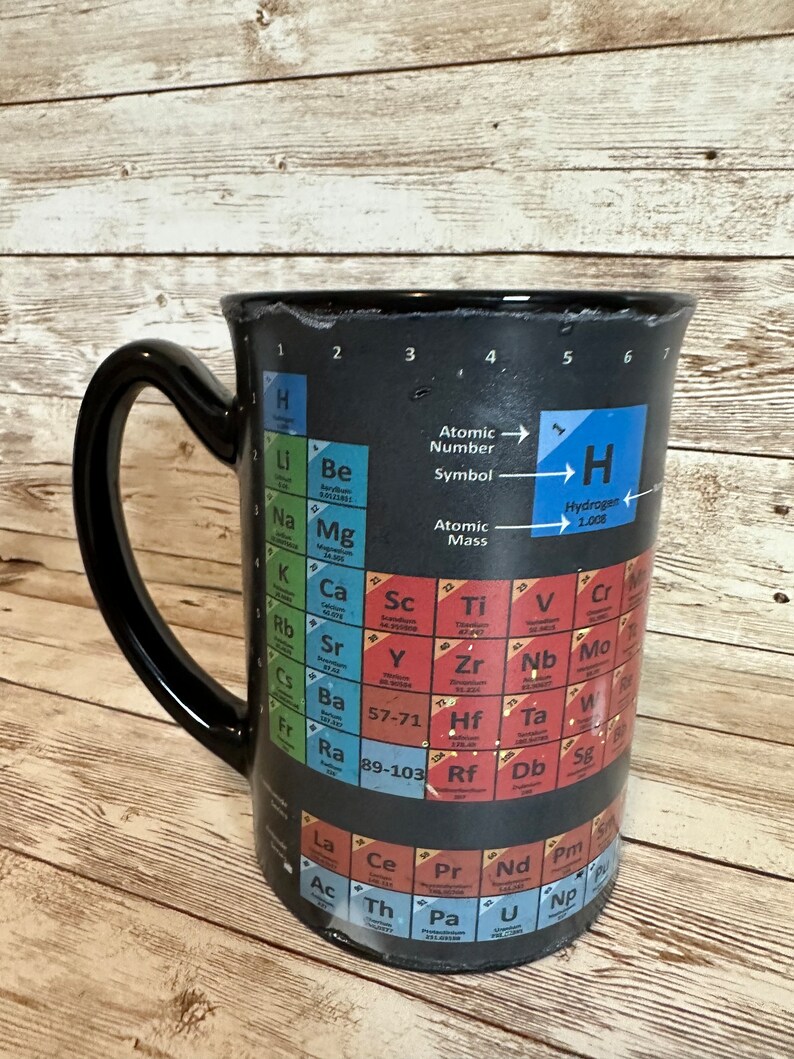 PERIODIC TABLE of the Elements Coffee Tea Mug Cup Chemistry Science Unique Gift - Etsy
