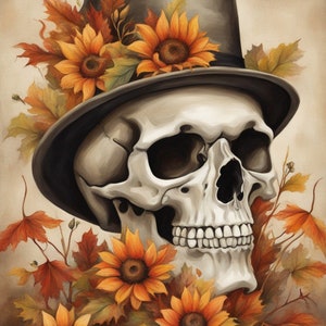 Autumn Harvest: Scarecrow in Fall Decoupage Paper Design - Etsy