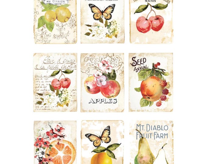 NEW Redesign With Prima "sweet Apricot" Furniture Transfer Farmhouse - Etsy