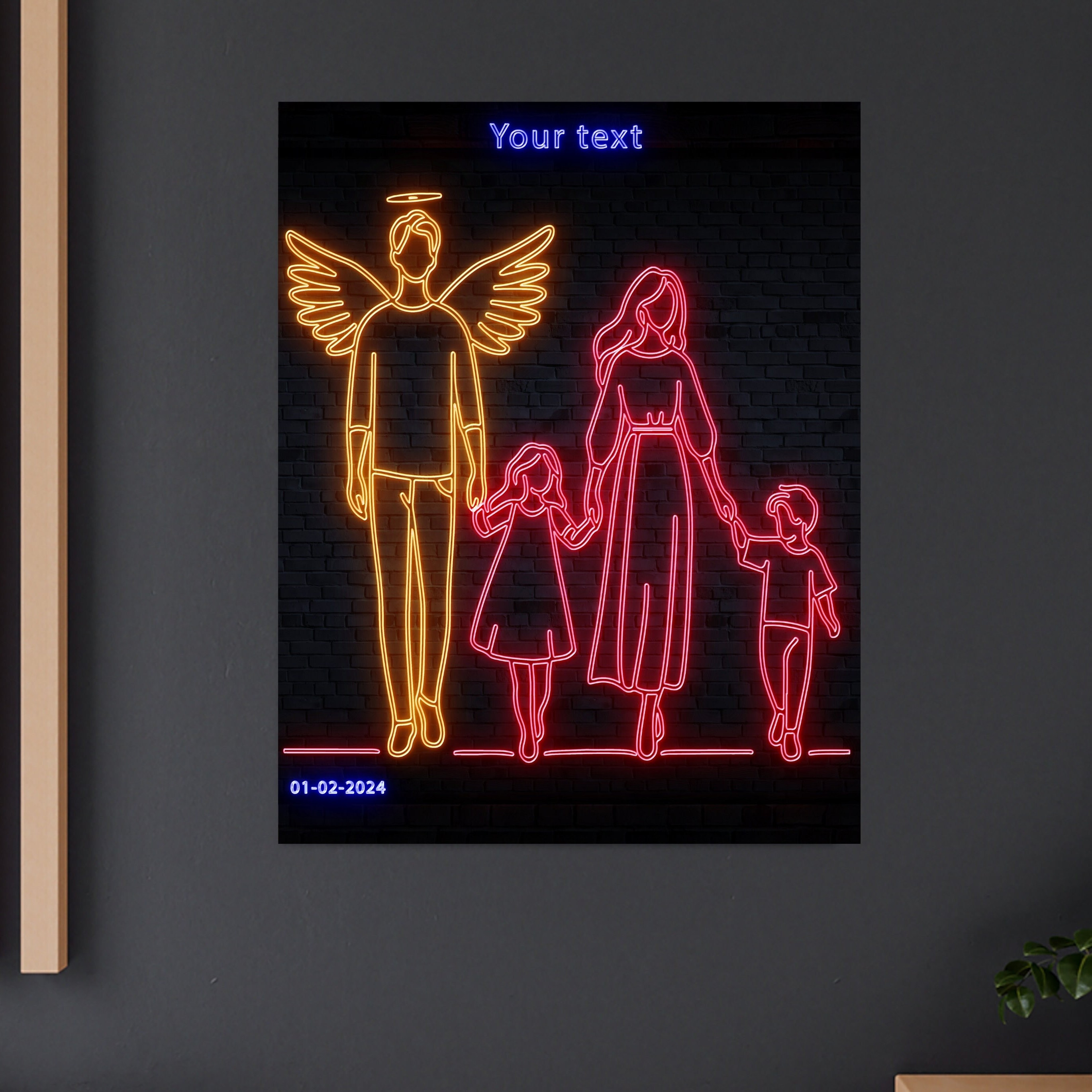 In Memory of My Father, Custom Wall Art, Honor Your Father's Memory ...
