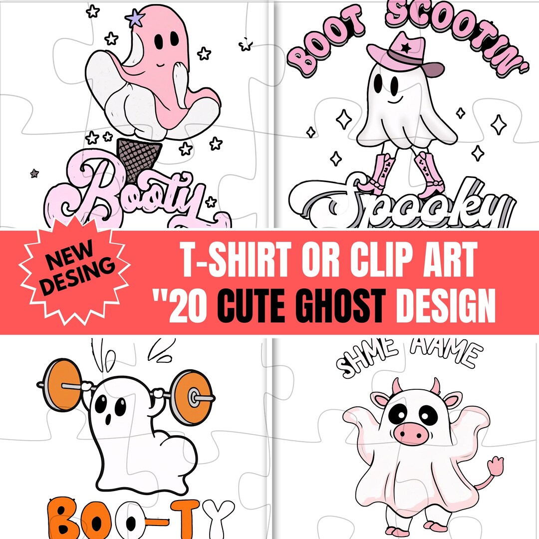 Cute Ghost Png, Halloween Png Bundle, Bougie Png, Bougie Ghost, Here ...