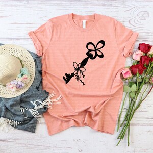 Floral Key SVG File Hand Drawn Old Key SVG Wild Flowers | Etsy