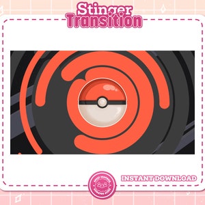 Pokemon Pokeball Stinger Transition / Stinger Animation / Twitch ...