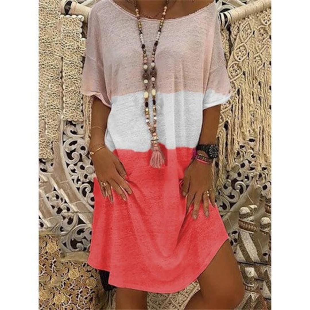 Boho Dress Plus Size Summer Dress For Women Bohemian Dress Etsy