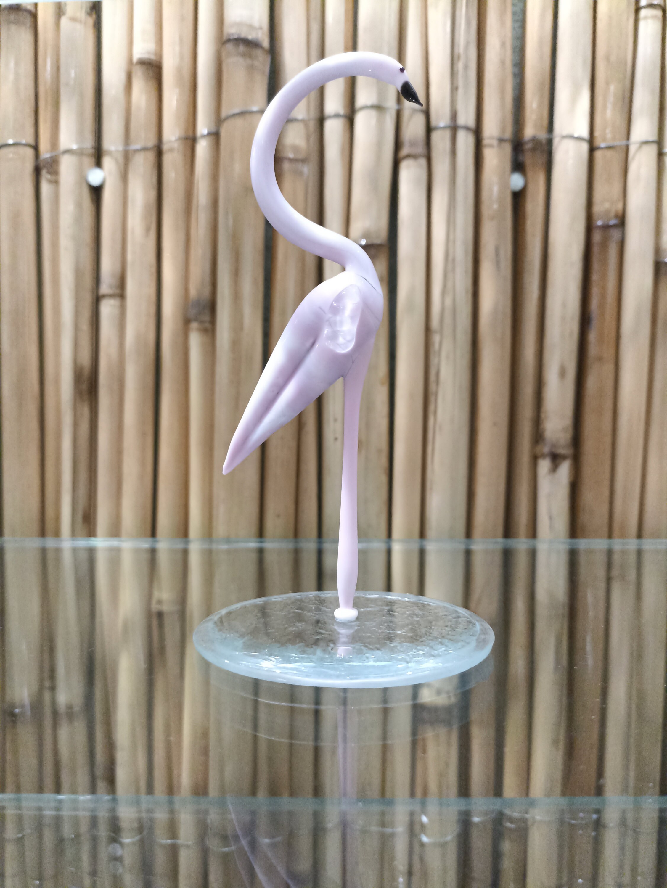 Murano Glass Flamingo Handmade Sculpture Flamingo Glass - Etsy