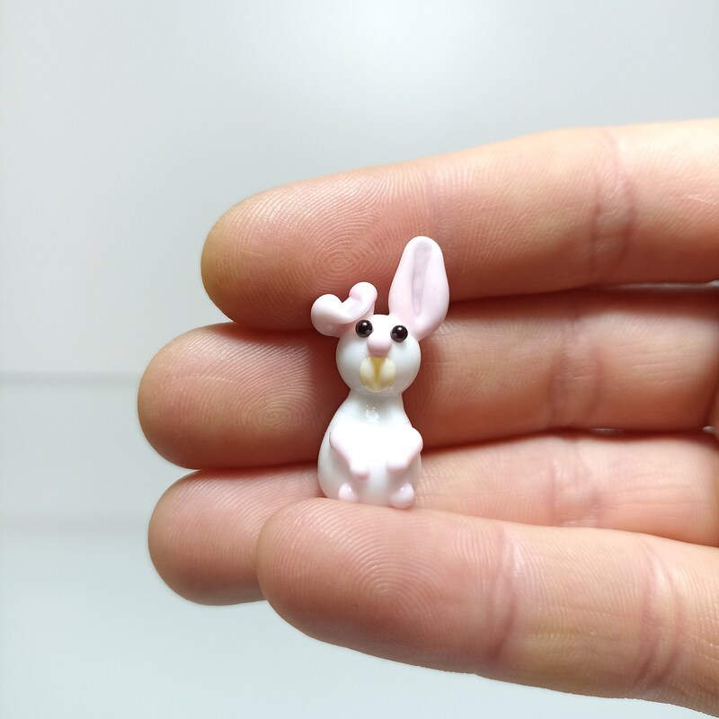 Glass Rabbit - Etsy