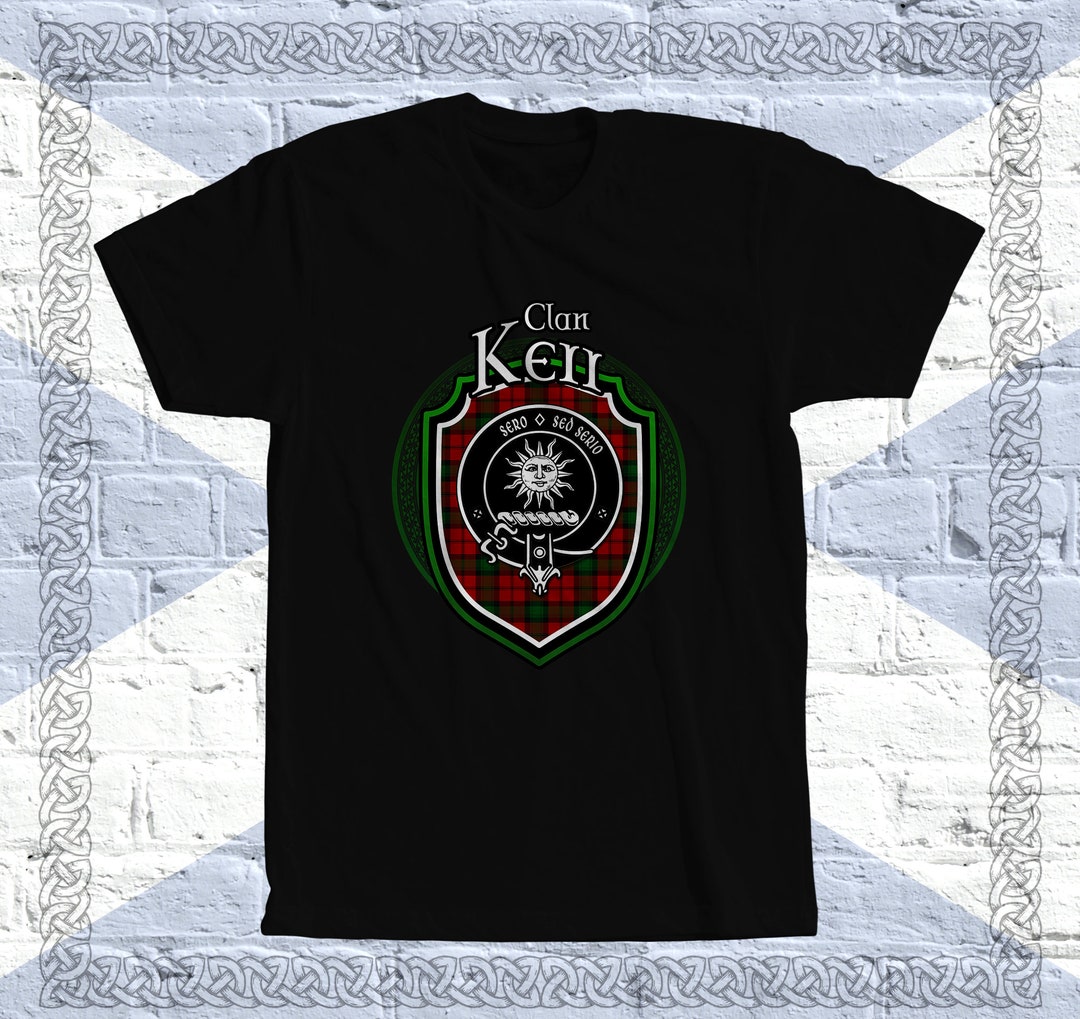 Clan Kerr Tartan T-shirt, Scottish Kerr Tshirt, Kerr Last Name, Kerr ...