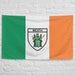 Clare County Coat of Arms Ireland Flag | Clare Crest Flag | Ireland ...