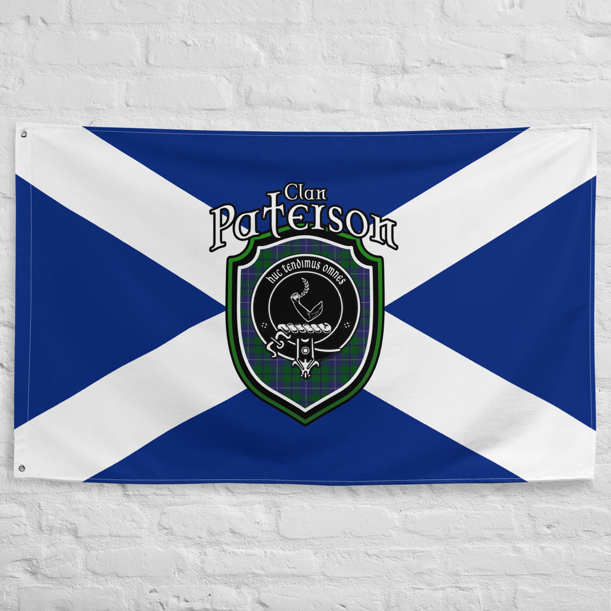 Clan Paterson Scottish Family Crest, Scotland Flag | Scottish Gifts for ...