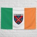 Derry County Coat of Arms Ireland Flag | Derry Crest Flag | Ireland ...