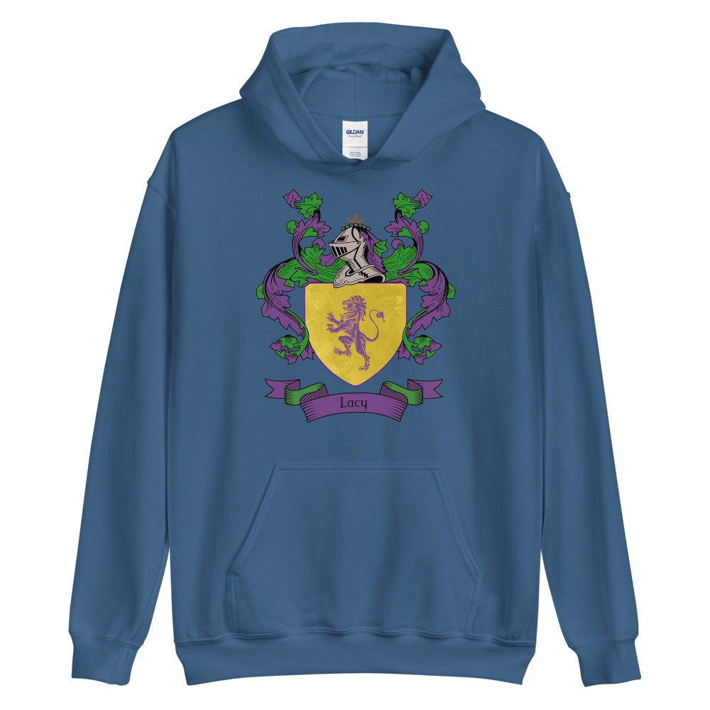 Lacy Coat of Arms Lacy Family Crest Hoodie Sweatshirt - Etsy Australia