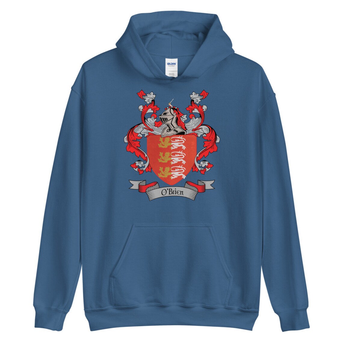 O'brien Coat of Arms O'brien Family Crest Hoodie - Etsy