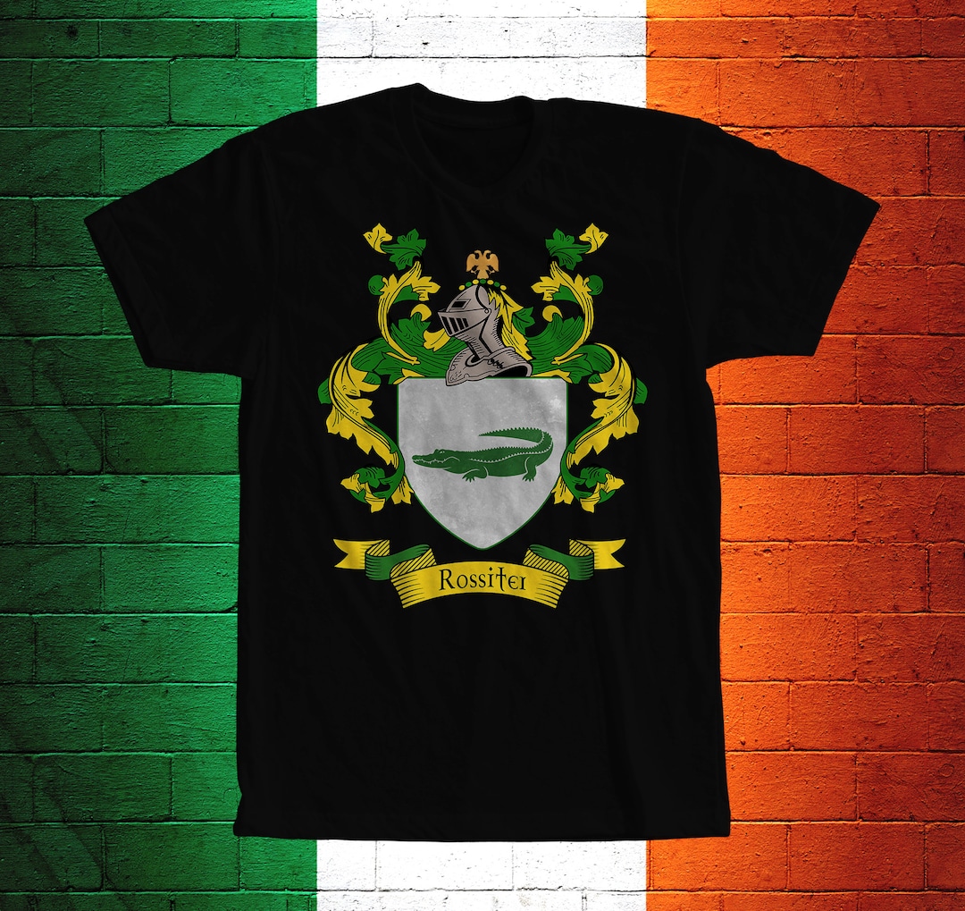 Rossiter Coat of Arms - Rossiter Family Crest T-shirt - Etsy