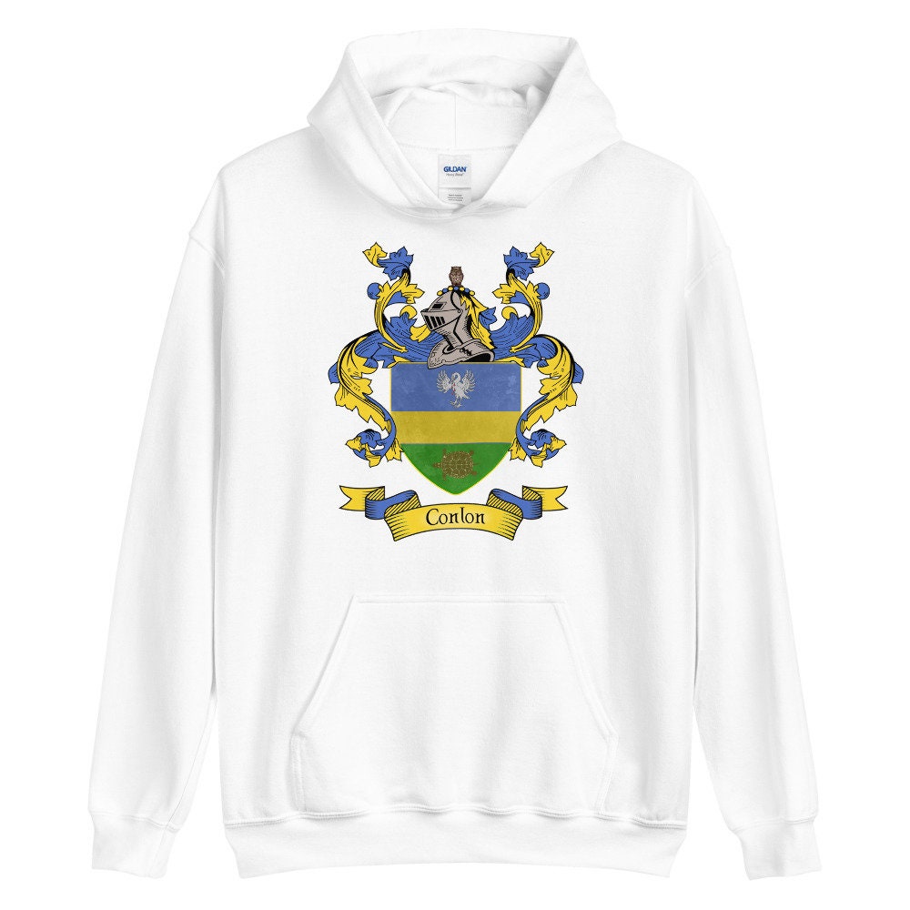 Conlon Coat of Arms Conlon Family Crest Hoodie Sweatshirt - Etsy Hong Kong