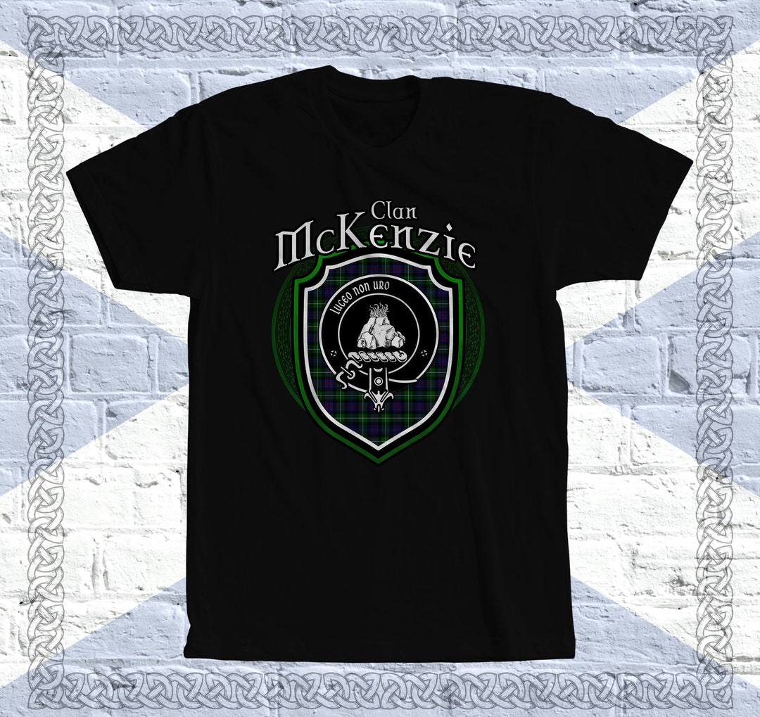 Clan Mckenzie Tartan T-shirt, Scottish Mckenzie Tshirt, Mckenzie Last ...