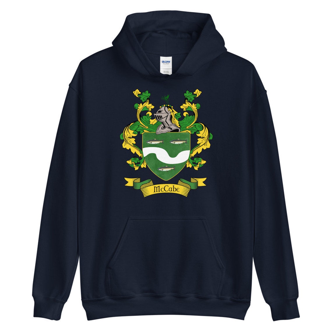 Mccabe Coat of Arms Mccabe Family Crest Hoodie Sweatshirt - Etsy