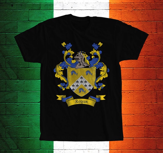 Regan Coat of Arms Regan Family Crest - Etsy