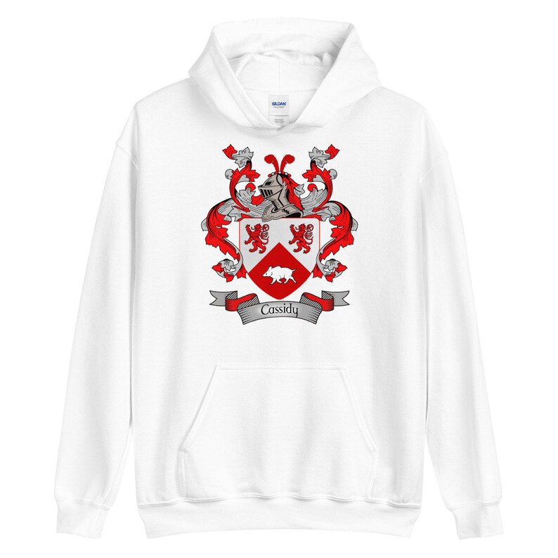 Cassidy Coat of Arms Cassidy Family Crest Hoodie Sweatshirt - Etsy