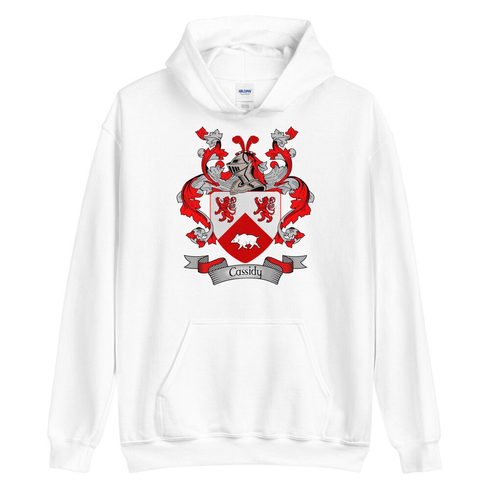 Cassidy Coat of Arms Cassidy Family Crest Hoodie Sweatshirt - Etsy