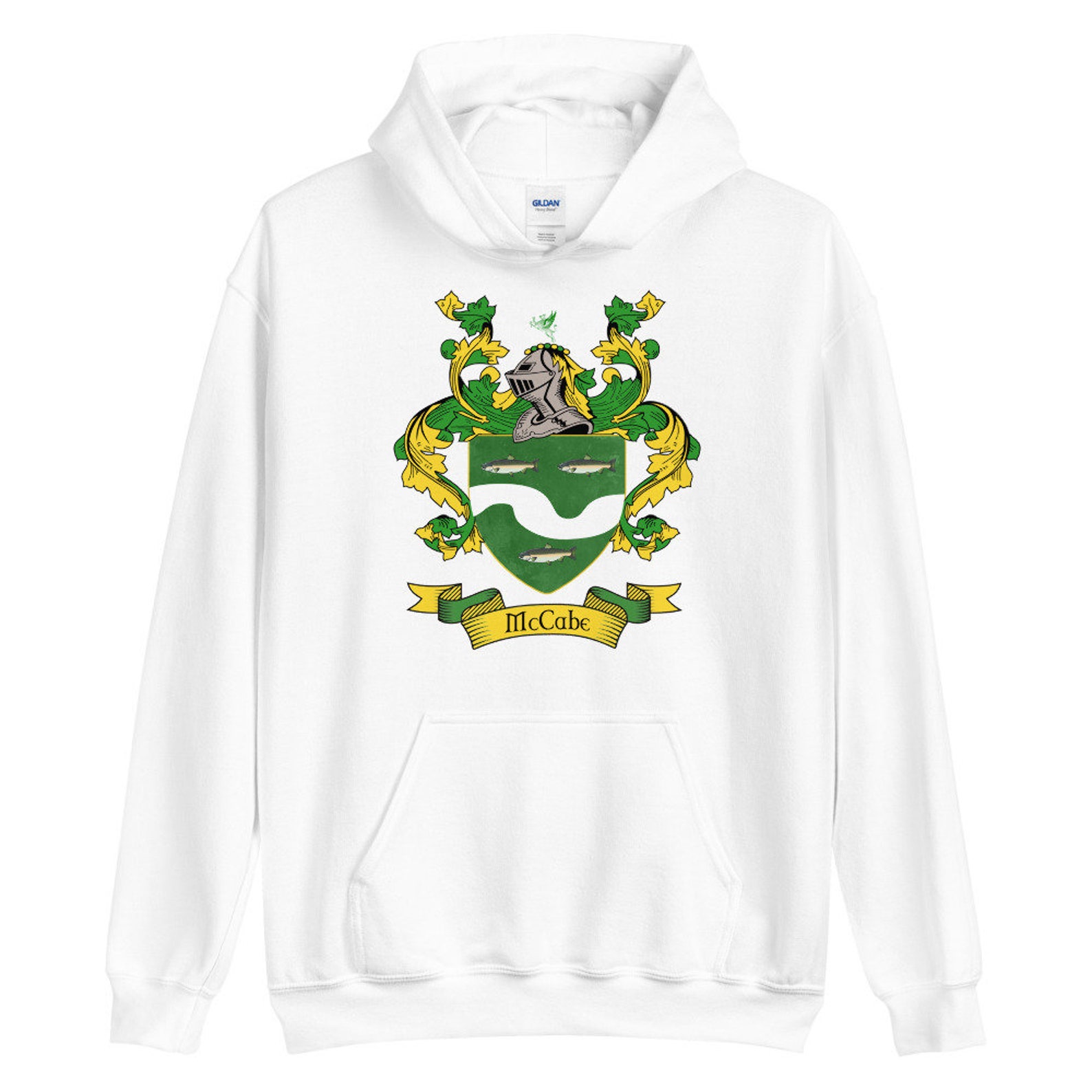 Mccabe Coat of Arms - Mccabe Family Crest Hoodie Sweatshirt - Etsy Canada