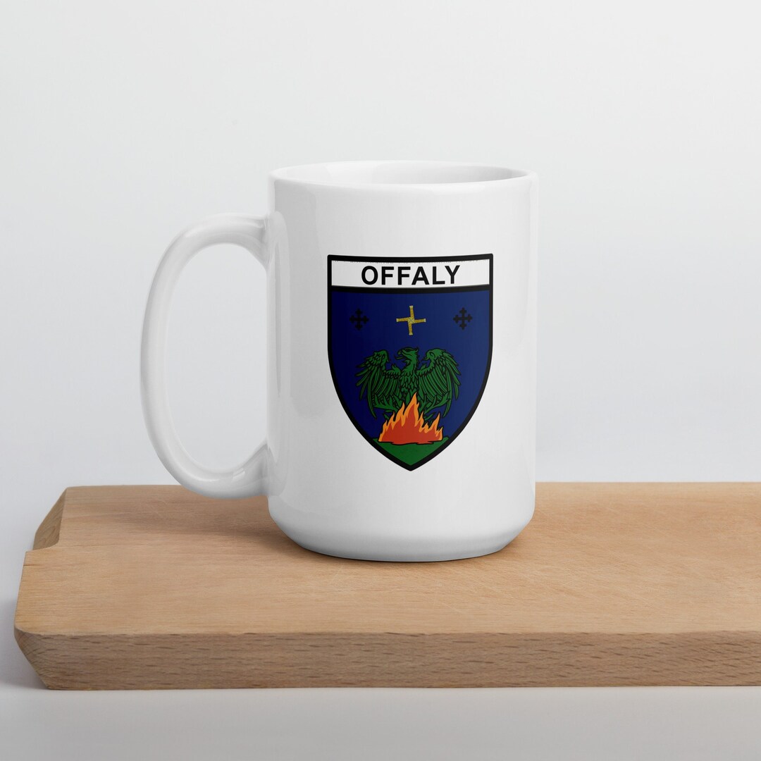 Offaly County Mug - Irish County Offaly Crest Coffee Cup - Etsy