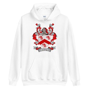 Casey Coat of Arms Casey Family Crest Hoodie Sweatshirt - Etsy