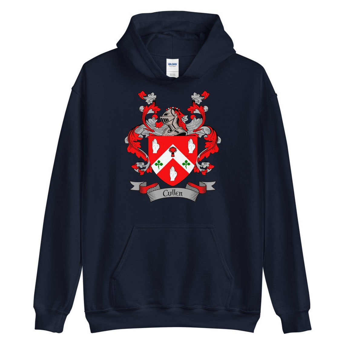Cullen Coat of Arms Cullen Family Crest Hoodie Sweatshirt - Etsy