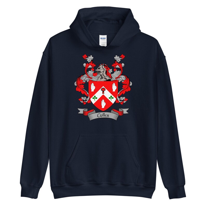 Cullen Coat of Arms Cullen Family Crest Hoodie Sweatshirt - Etsy
