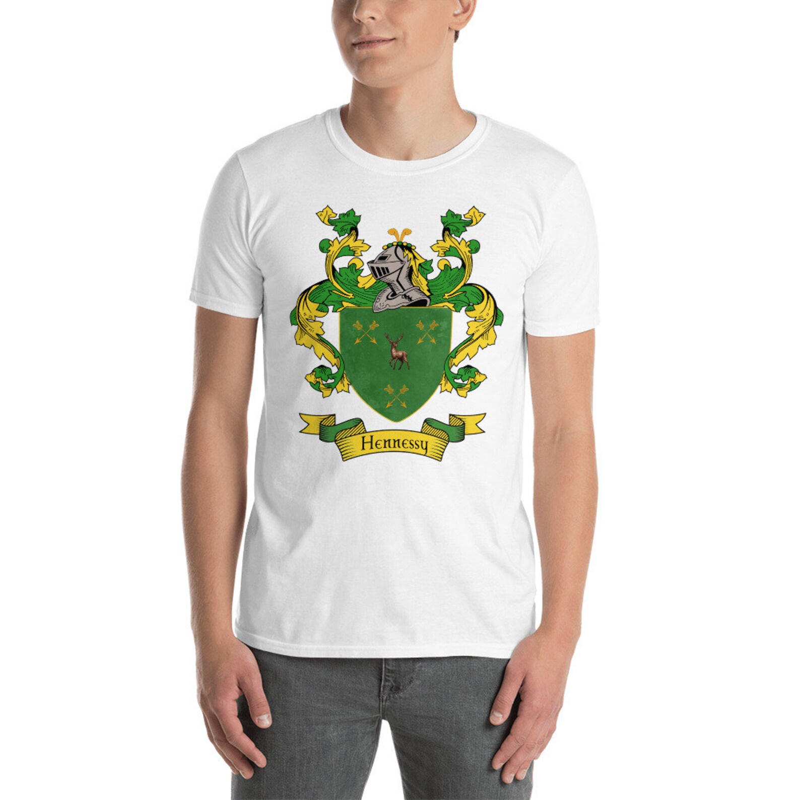 Hennessy Family Crest T-shirt – Irish Coat of Arms Gift - Etsy