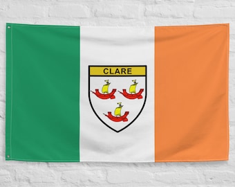 Cork County Coat of Arms Ireland Flag Cork Crest Flag | Etsy