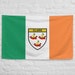 Clare County Coat of Arms Ireland Flag | Clare Crest Flag | Ireland ...