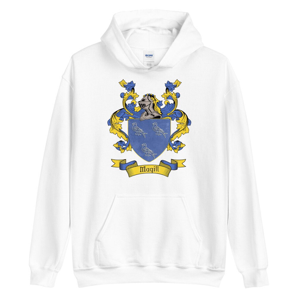 Magill Coat of Arms Magill Family Crest Hoodie Sweatshirt - Etsy