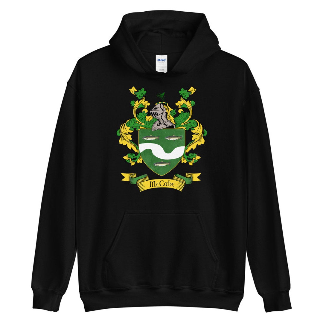 Mccabe Coat of Arms Mccabe Family Crest Hoodie Sweatshirt - Etsy Ireland