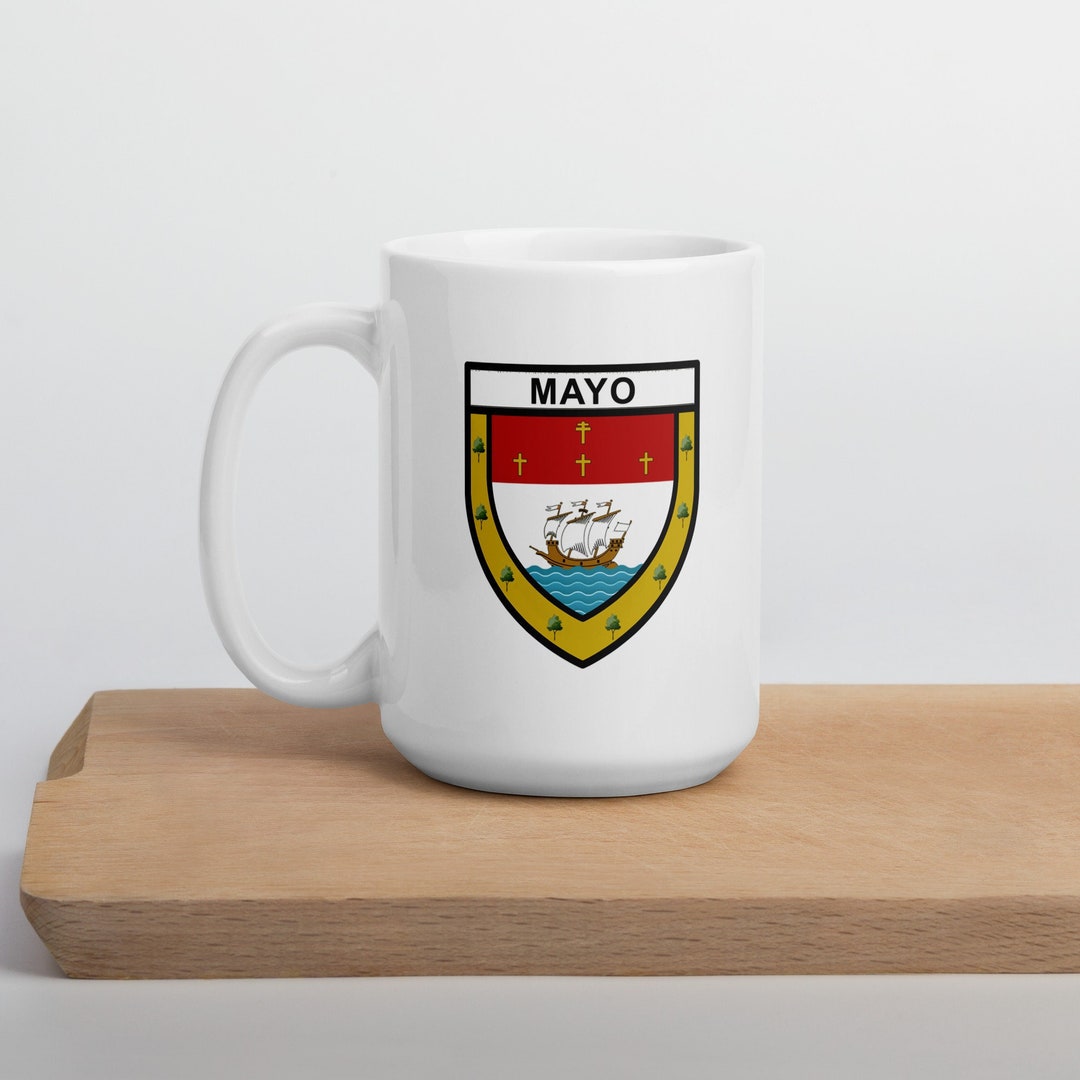 Mayo County Mug Irish County Mayo Crest Coffee Cup - Etsy