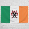 Hogan Irish Coat of Arms Family Crest Ireland Flag | Irish Gifts for ...