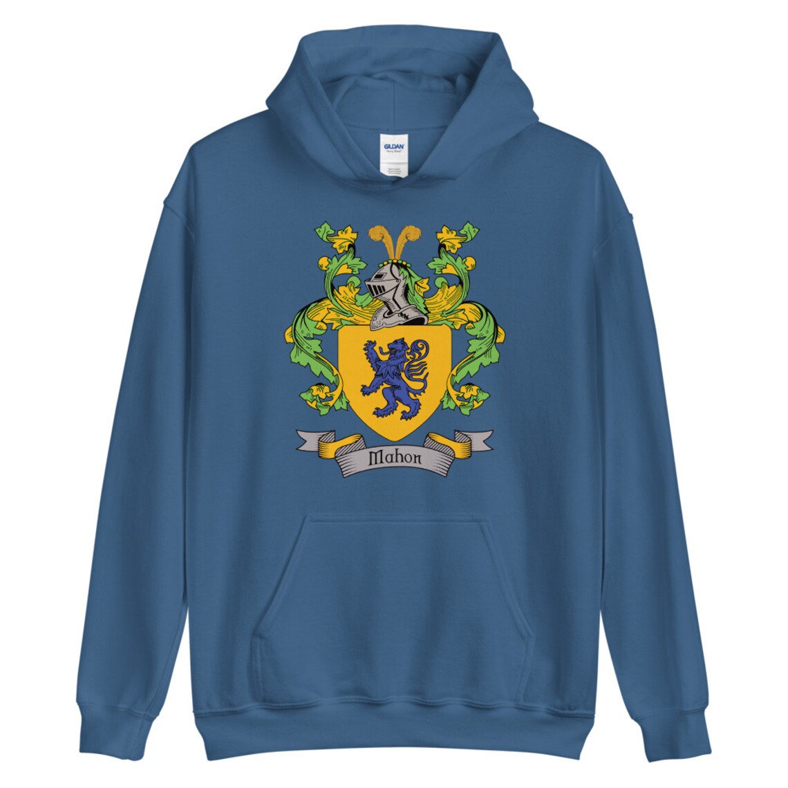 Mahon Coat of Arms Mahon Family Crest Hoodie Sweatshirt - Etsy Hong Kong