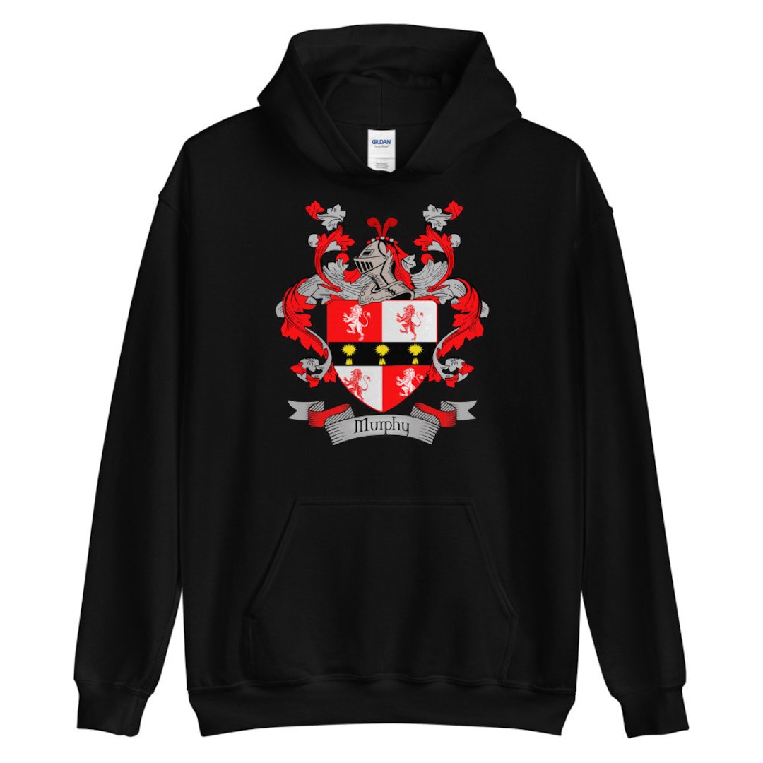 Murphy Coat of Arms Murphy Family Crest Hoodie Sweatshirt - Etsy Portugal