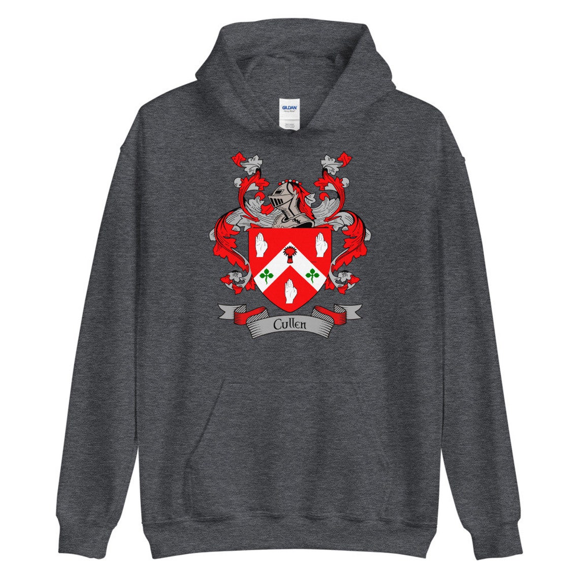 Cullen Coat of Arms Cullen Family Crest Hoodie Sweatshirt - Etsy