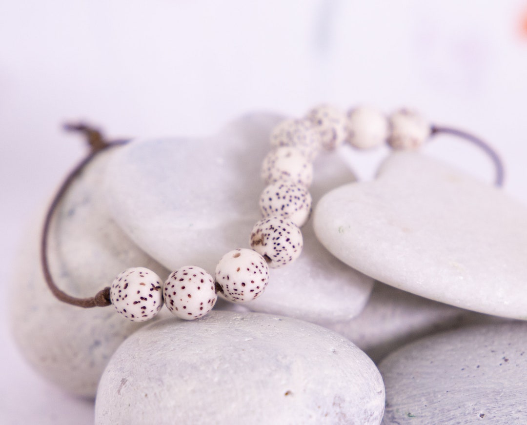Lotus Seed, Bodhi Bead, Yoga Gift for Mental Health, Anxiety, Calming ...
