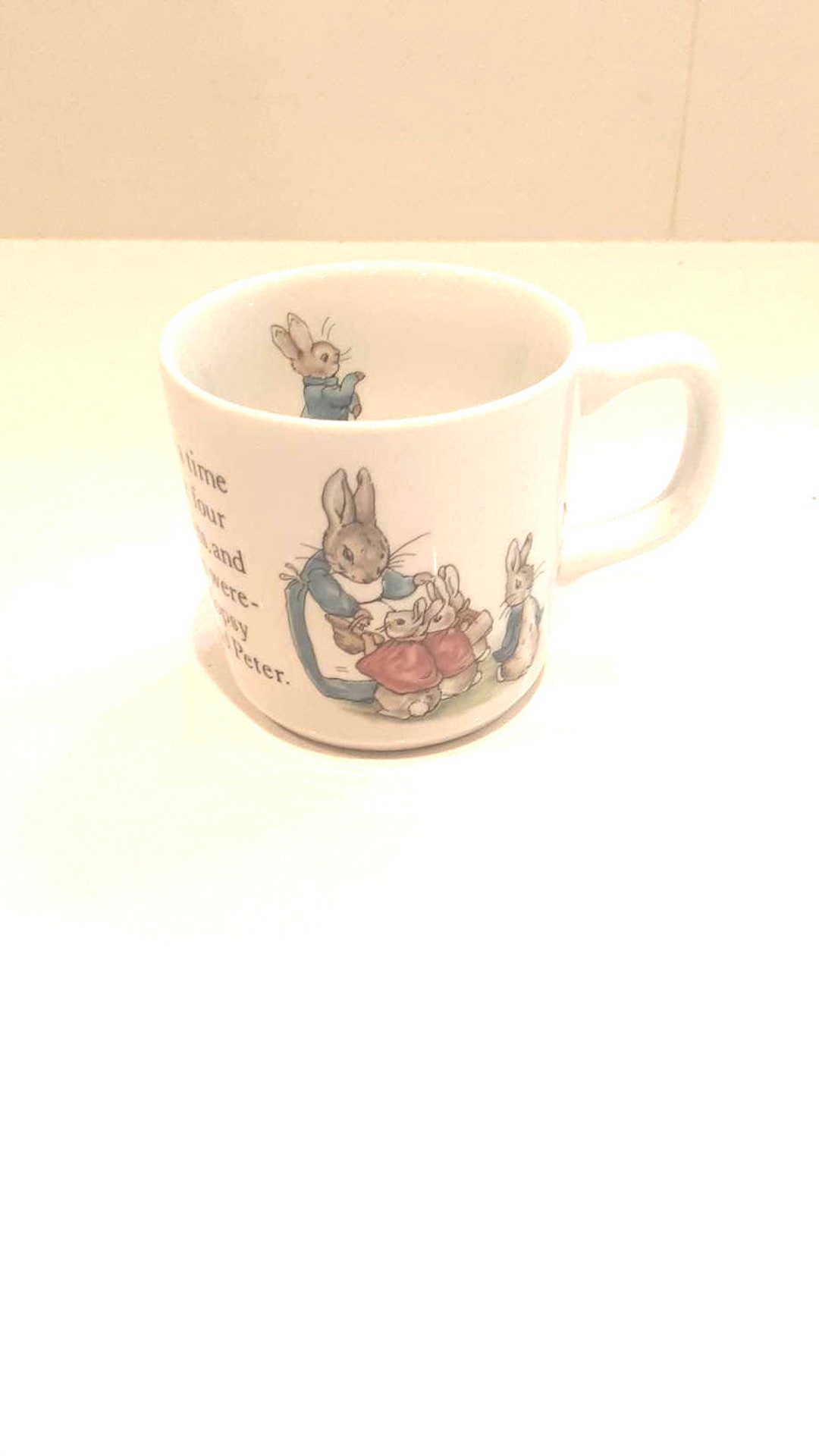 Wedgwood Peter Rabbit by Beatrice Potter Children's Mug. Vintage - Etsy
