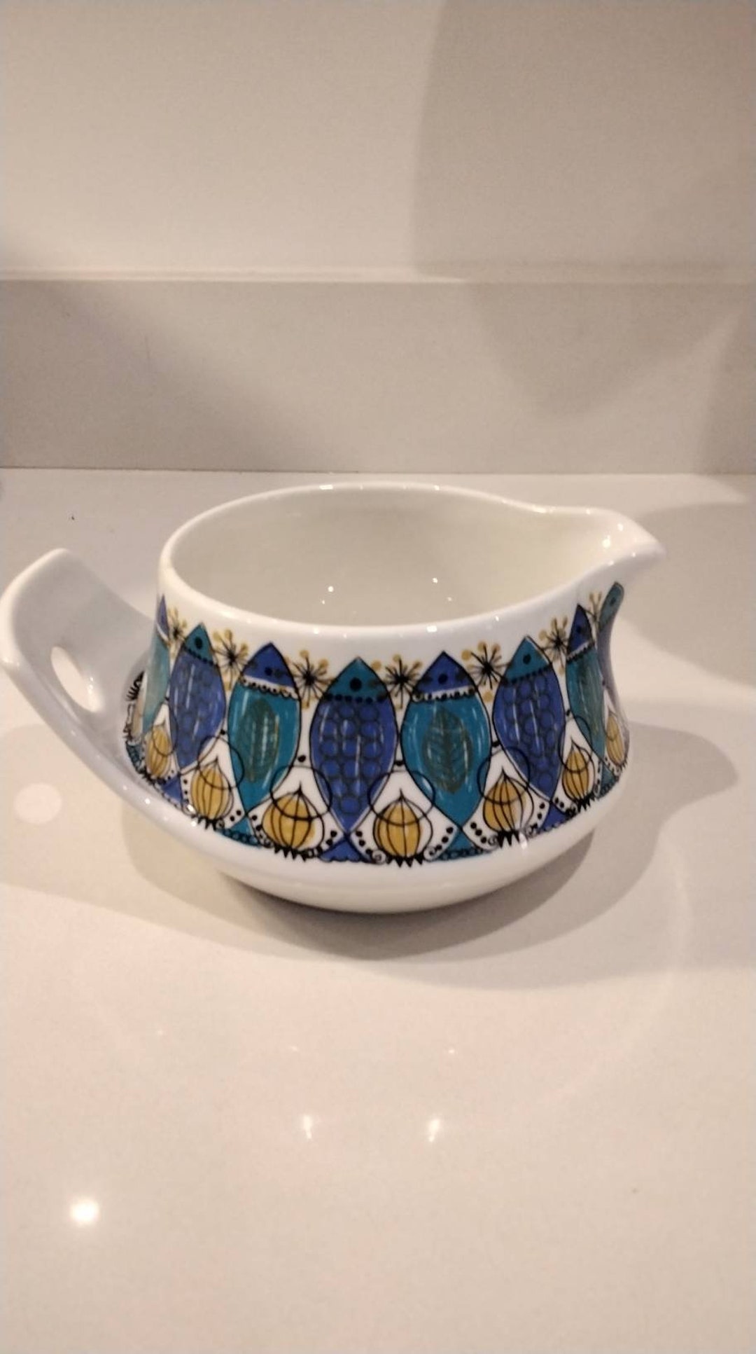 Turi Design Clupea, Design Turi Granstad Oliver. 1960s Vintage Figgjo ...