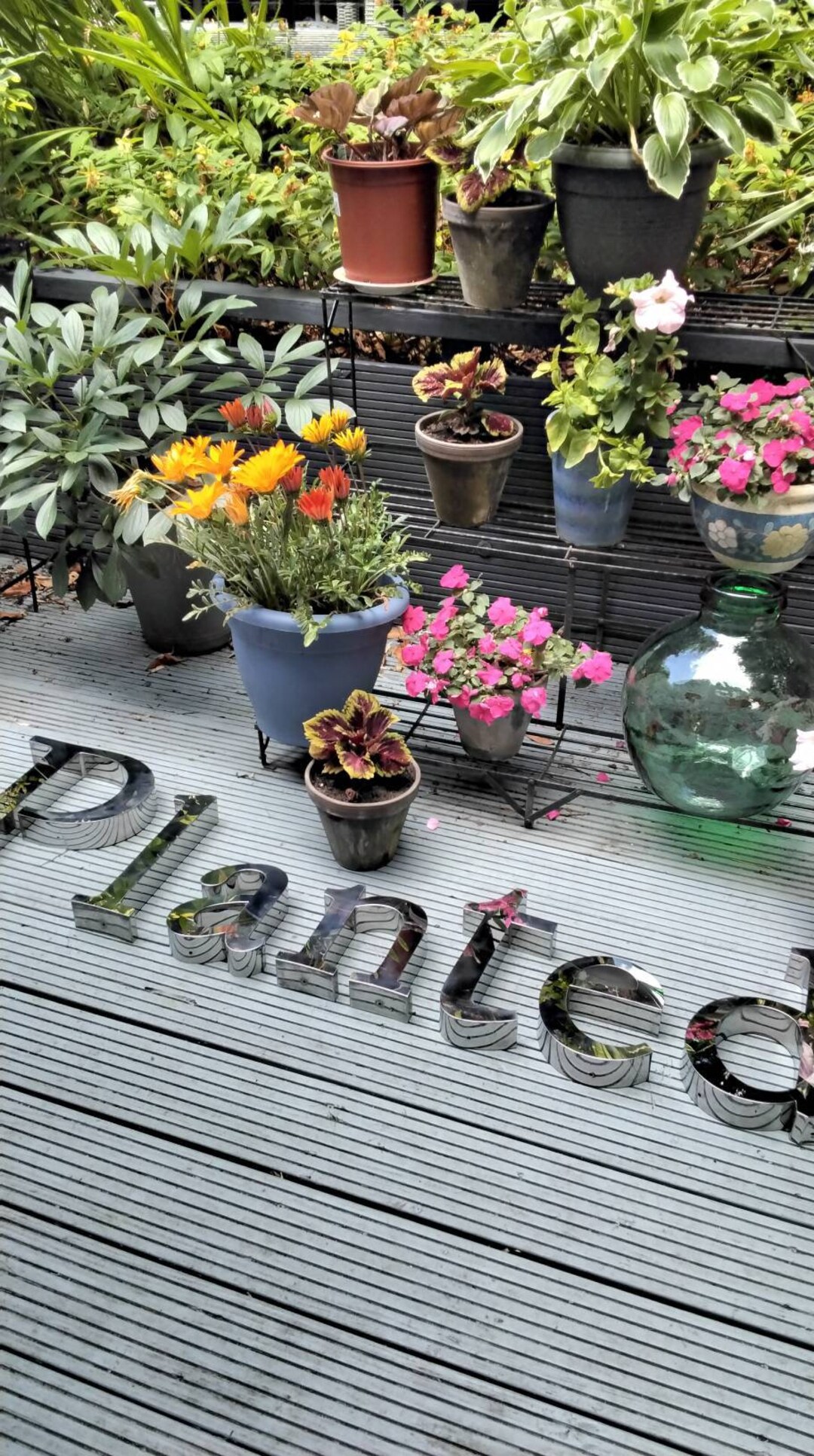 PLANTED the Word in Stainless Steel. Seven Letters 3 - Etsy